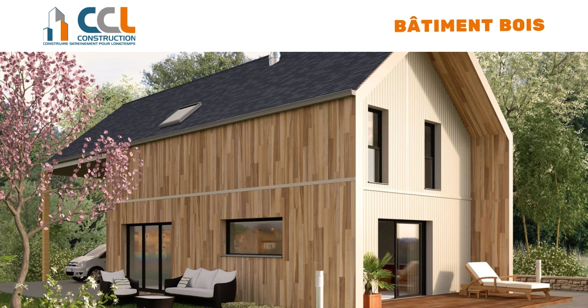 CCL CONSTRUCTION - Bâtiment bois à Saint-M'Hervé