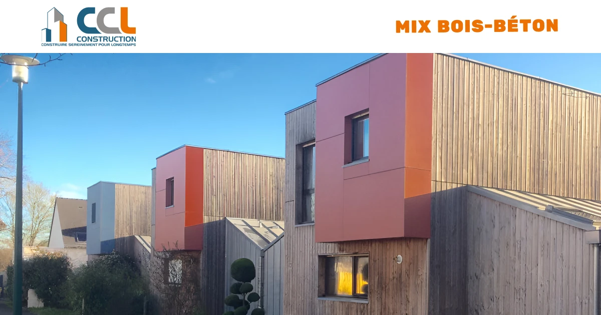 CCL CONSTRUCTION - Mix bois-béton à Saint-M'Hervé